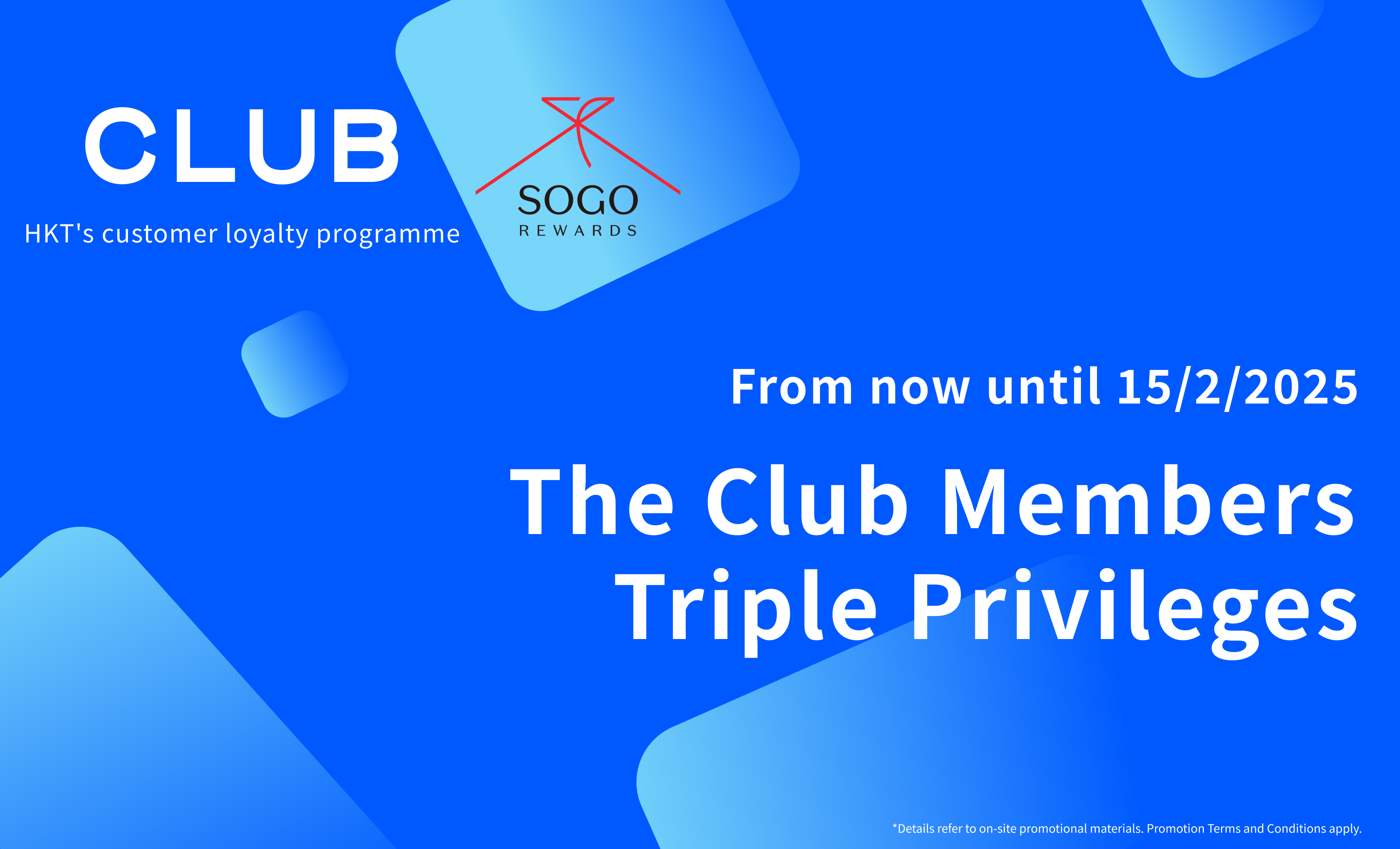 SOGO Rewards Member Offer