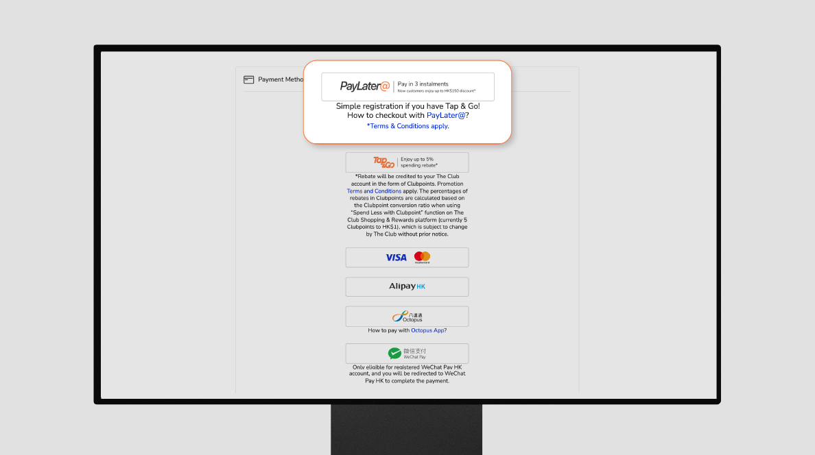 Smart Tips for Consumption Voucher | Buy Now Pay Later | Supports 6 e-Payment Platforms | The Club