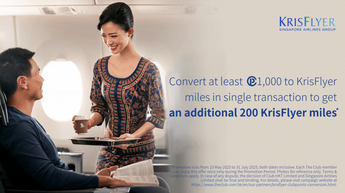Convert Clubpoints to KrisFlyer miles and enjoy up to 1,000 bonus ...